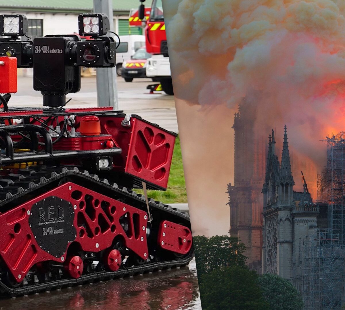 Les secrets de Colossus, le robot-pompier qui a affronté l'incendie de ...