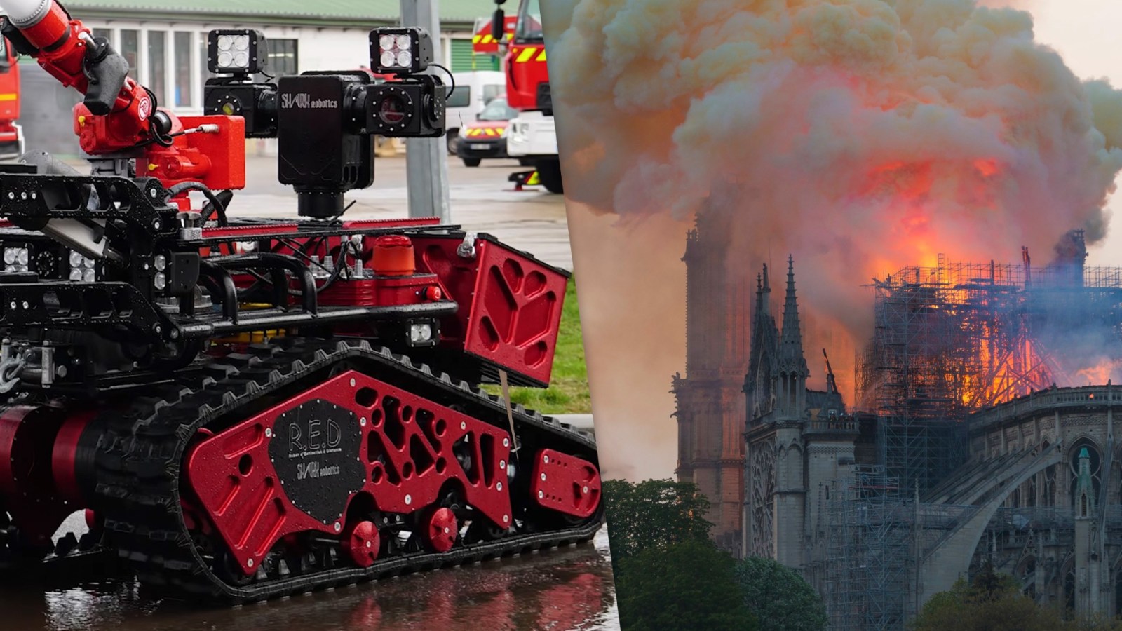 Les secrets de Colossus, le robot-pompier qui a affronté l'incendie de ...