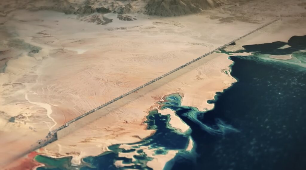 La construction de la ville dystopique The Line a bien commencé en ...