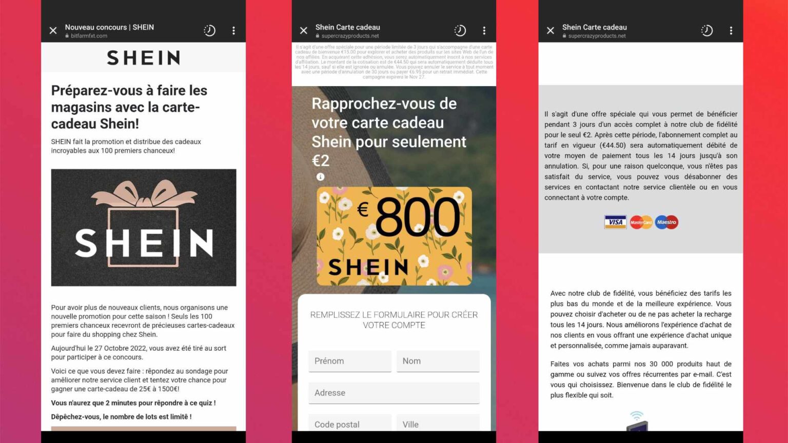 « Deviens ambassadeur Shein » : j'ai cliqué sur cette arnaque Instagram hyper répandue - Numerama