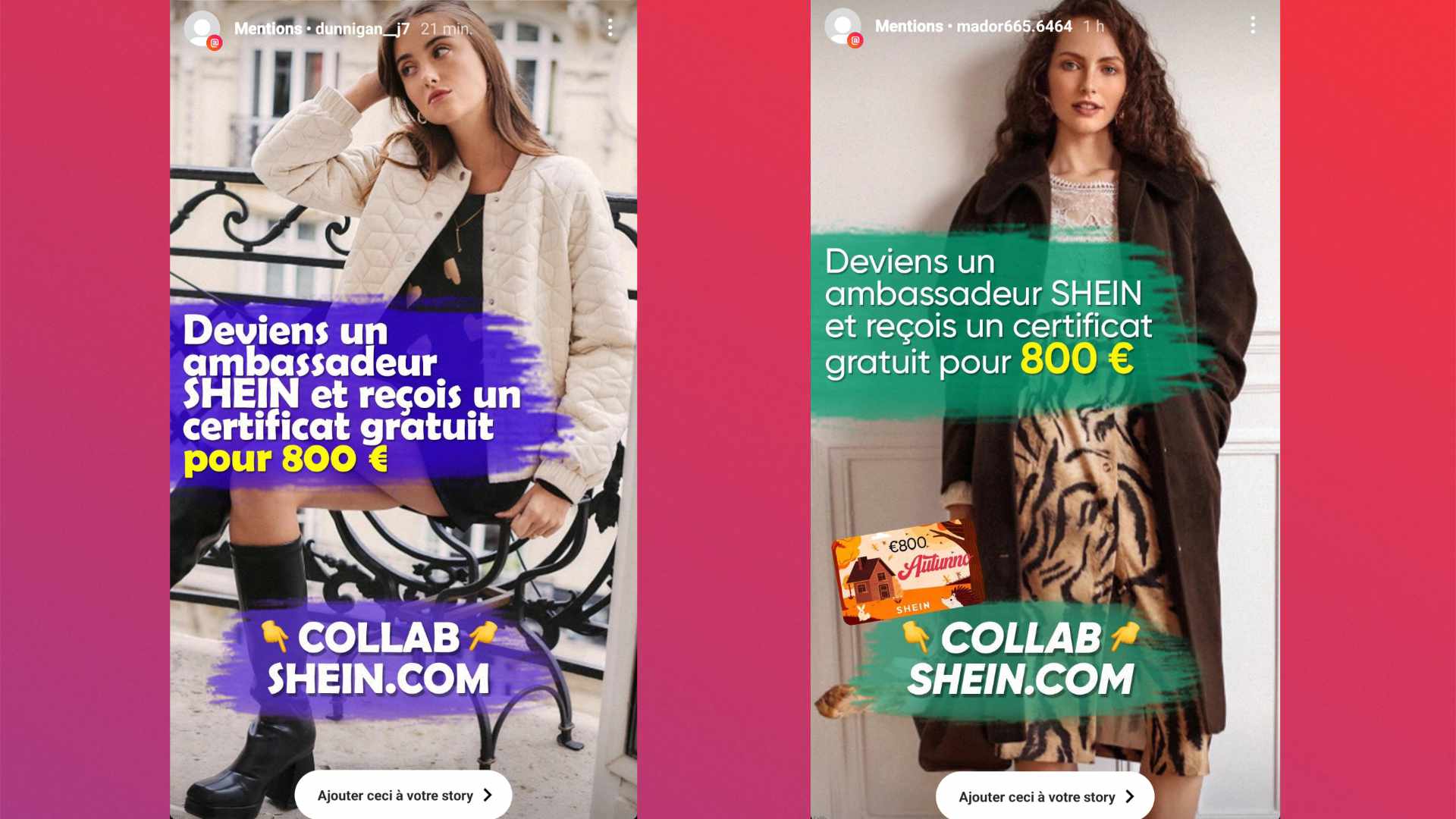 « Deviens ambassadeur Shein » : j'ai cliqué sur cette arnaque Instagram hyper répandue - Numerama