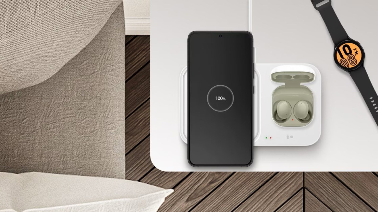 Le chargeur à induction Pad Duo de Samsung à moins de 10 € grâce à une ...