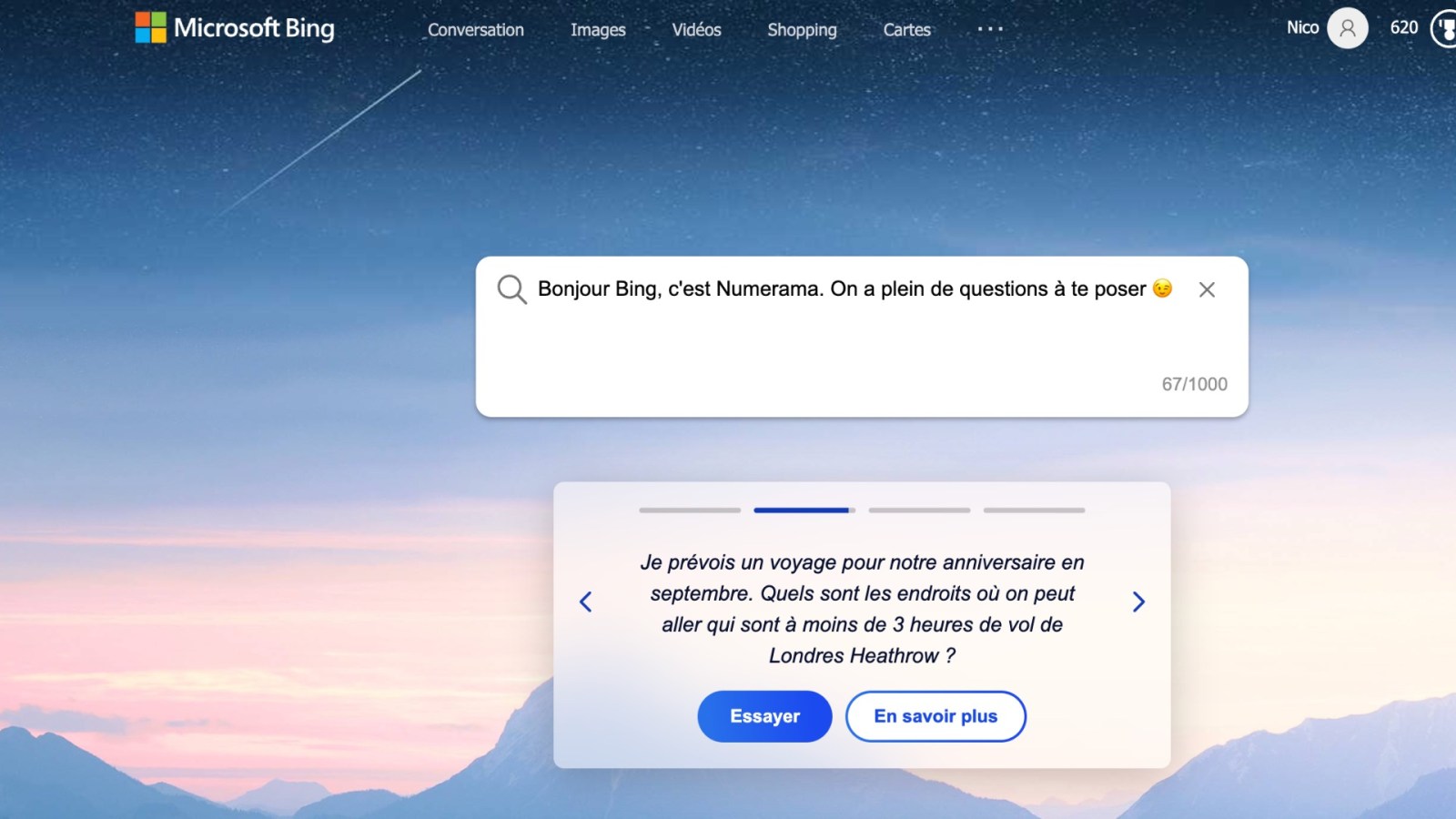 Premier test de Bing ChatGPT : je me suis disputé avec une IA - Numerama