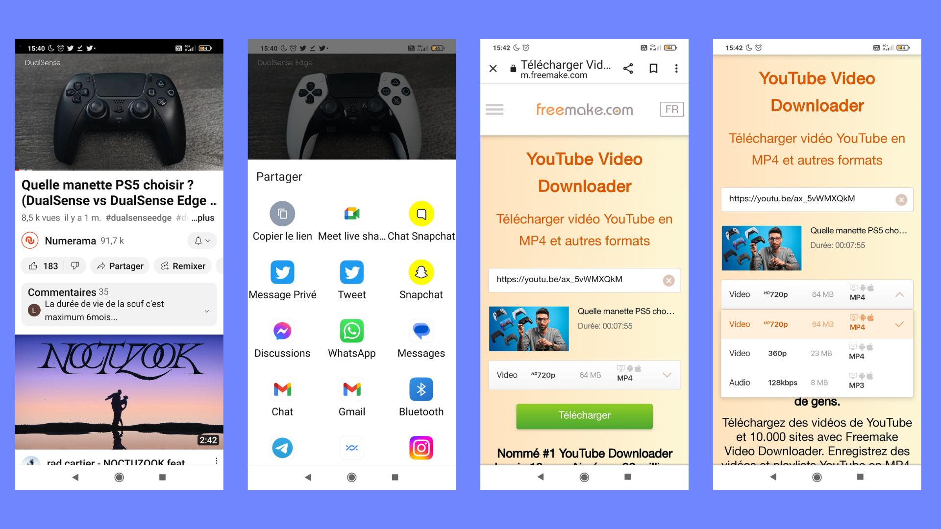 Comment télécharger une vidéo YouTube sur votre smartphone Android - Numerama