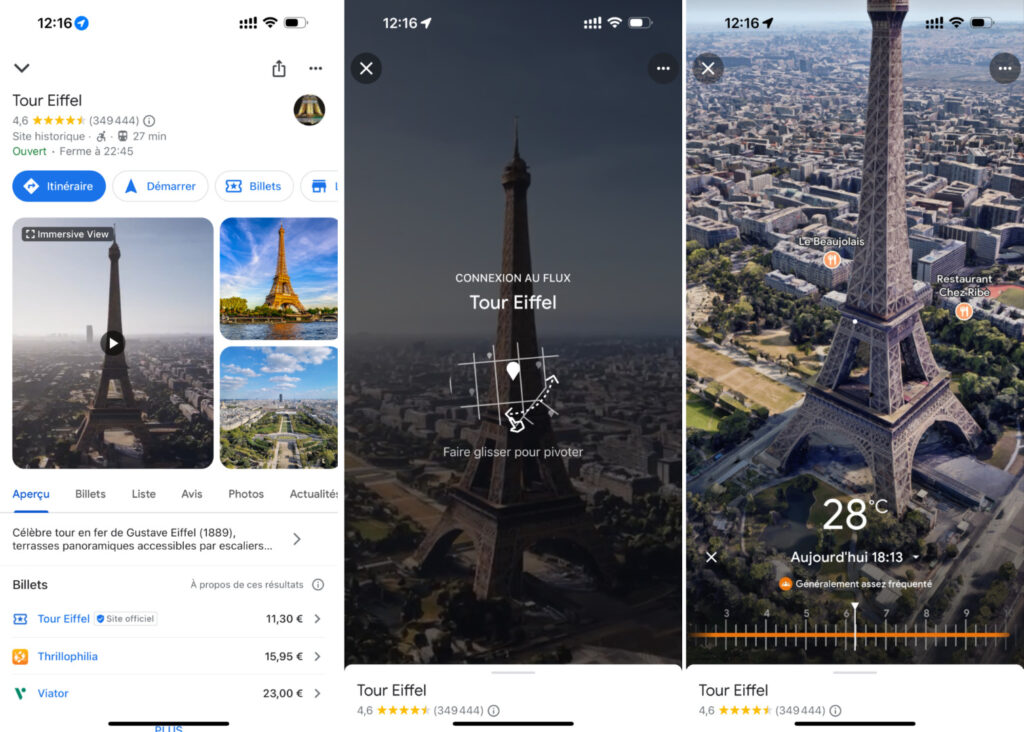 Le nouveau Google Maps 3D arrive en France : voici les premières images ...