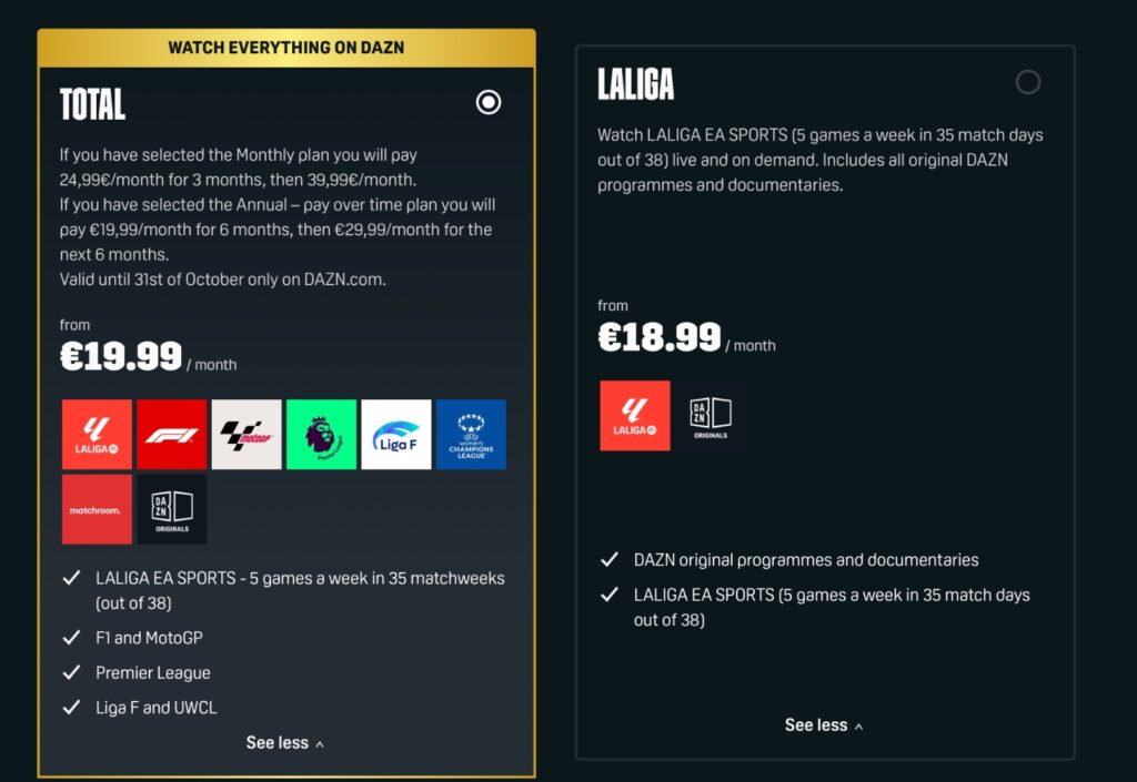 DAZN va diffuser la Ligue 1 en France : prix, concept… tout savoir sur le service de streaming ...