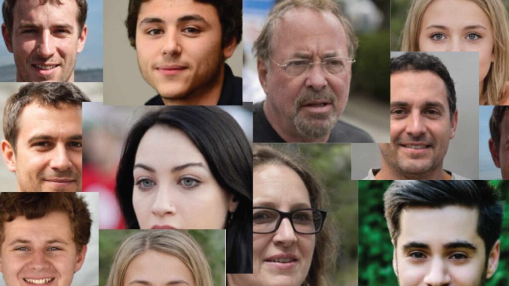 Ça y est : un vrai visage et un faux visage sont indiscernables - Numerama