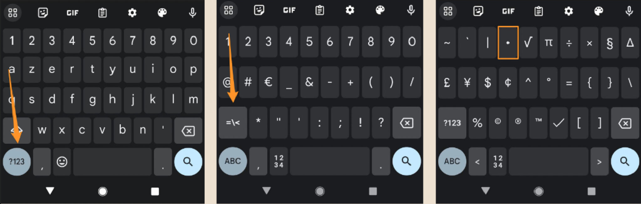 Comment faire un point médian « · » sur Windows, Mac et smartphone ...