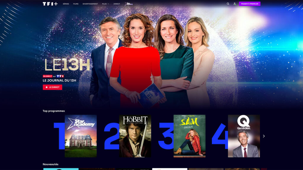 TF1+ va se transformer en un vrai service de streaming - Numerama