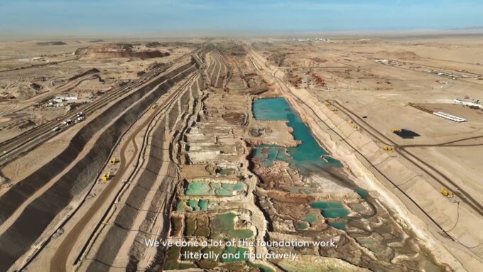 The Line, la ville dystopique d'Arabie saoudite, « progresse rapidement ...