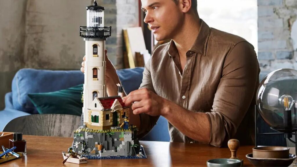 Lego replica of a lighthouse dream home now available for purchase ...