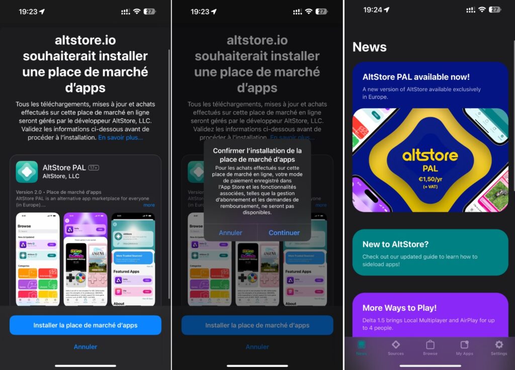 AltStore : le premier magasin alternatif de l'iPhone est arrivé, mais l ...