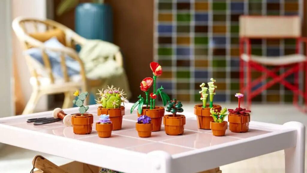 Struggle with gardening? These tiny Lego plants are discounted ...