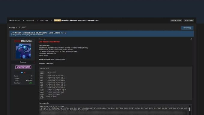 Ticketmaster in disarray: Data breach claimed by hackers - GAMINGDEPUTY