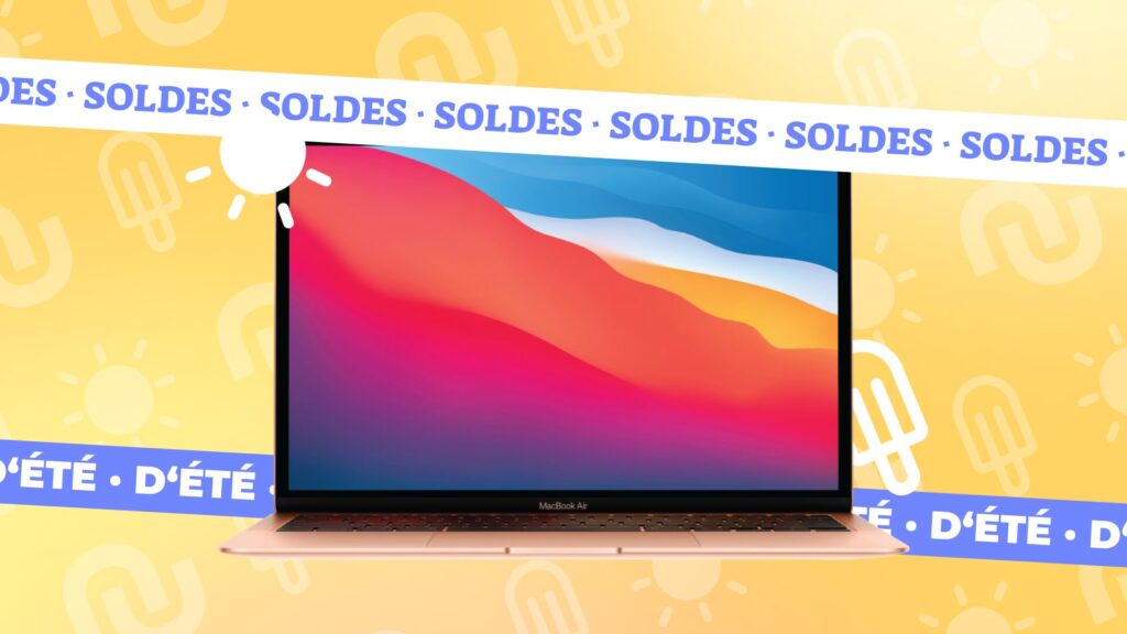 Les soldes d'été commencent fort avec le MacBook Air M1 à moins de 800 ...