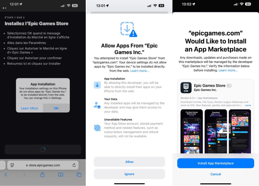 Comment installer l'Epic Games Store sur iPhone et Android, avec Fortnite et Fall Guys - Numerama