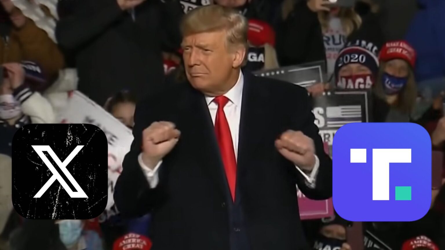 Depuis son élection, Donald Trump a publié 34 fois sur Truth Social, 4 ...