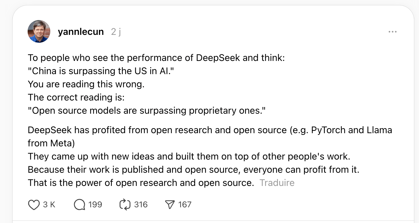 C'est quoi DeepSeek, le ChatGPT chinois qui bat tous les records ...