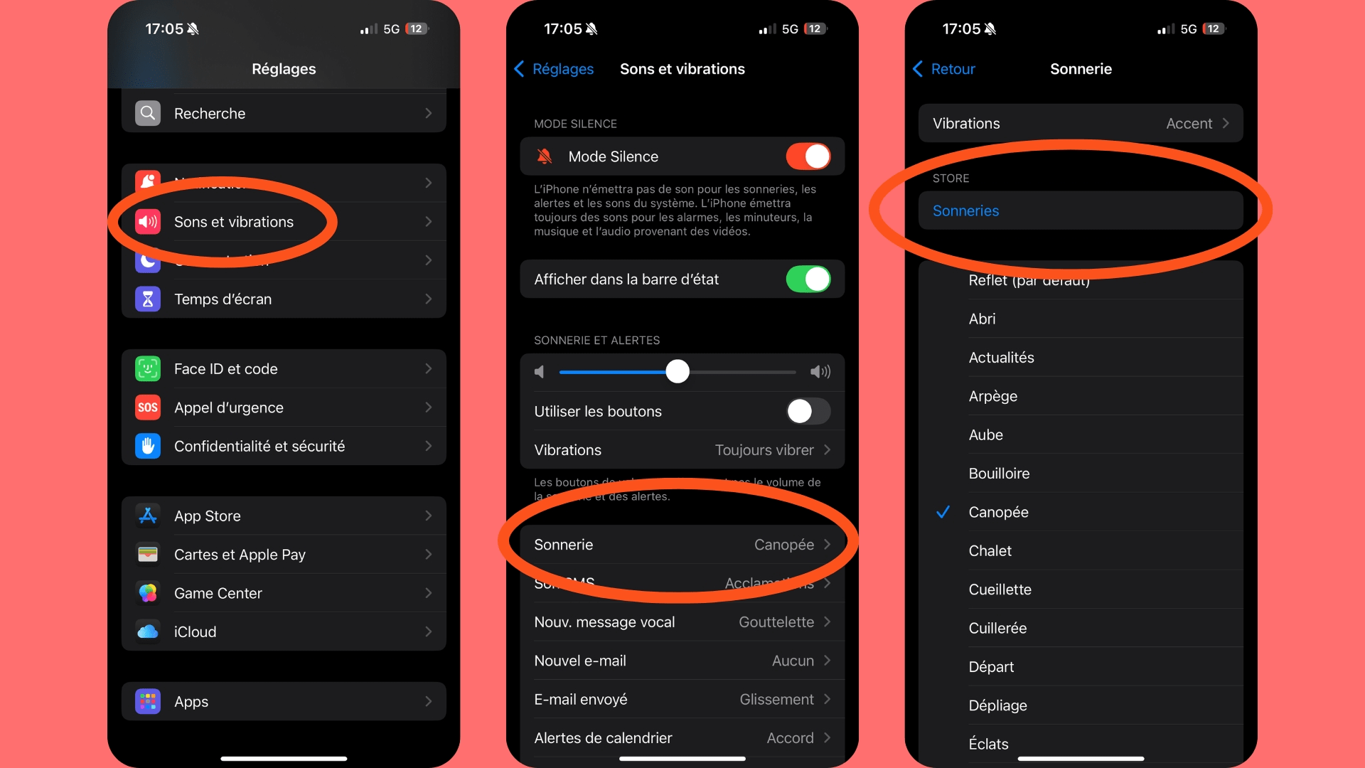 Comment changer la sonnerie de son téléphone ? (Android et iPhone)
