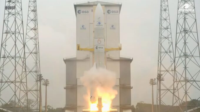 Bonne nouvelle pour l'armée : Ariane 6 réussit la mise en orbite du ...