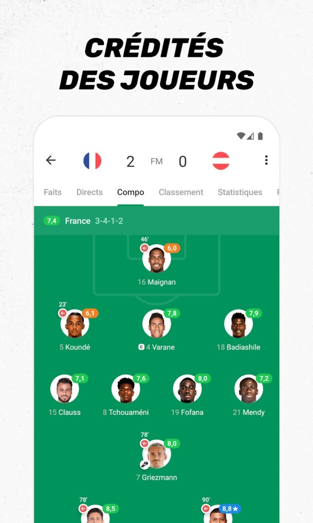 Télécharger FotMob – Foot en direct gratuitement sur Android, Android ...