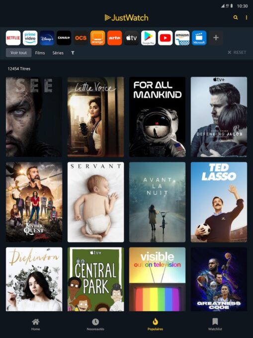 Télécharger JustWatch: Films et Séries gratuitement sur Android, Android (APK), iOS et en ligne ...