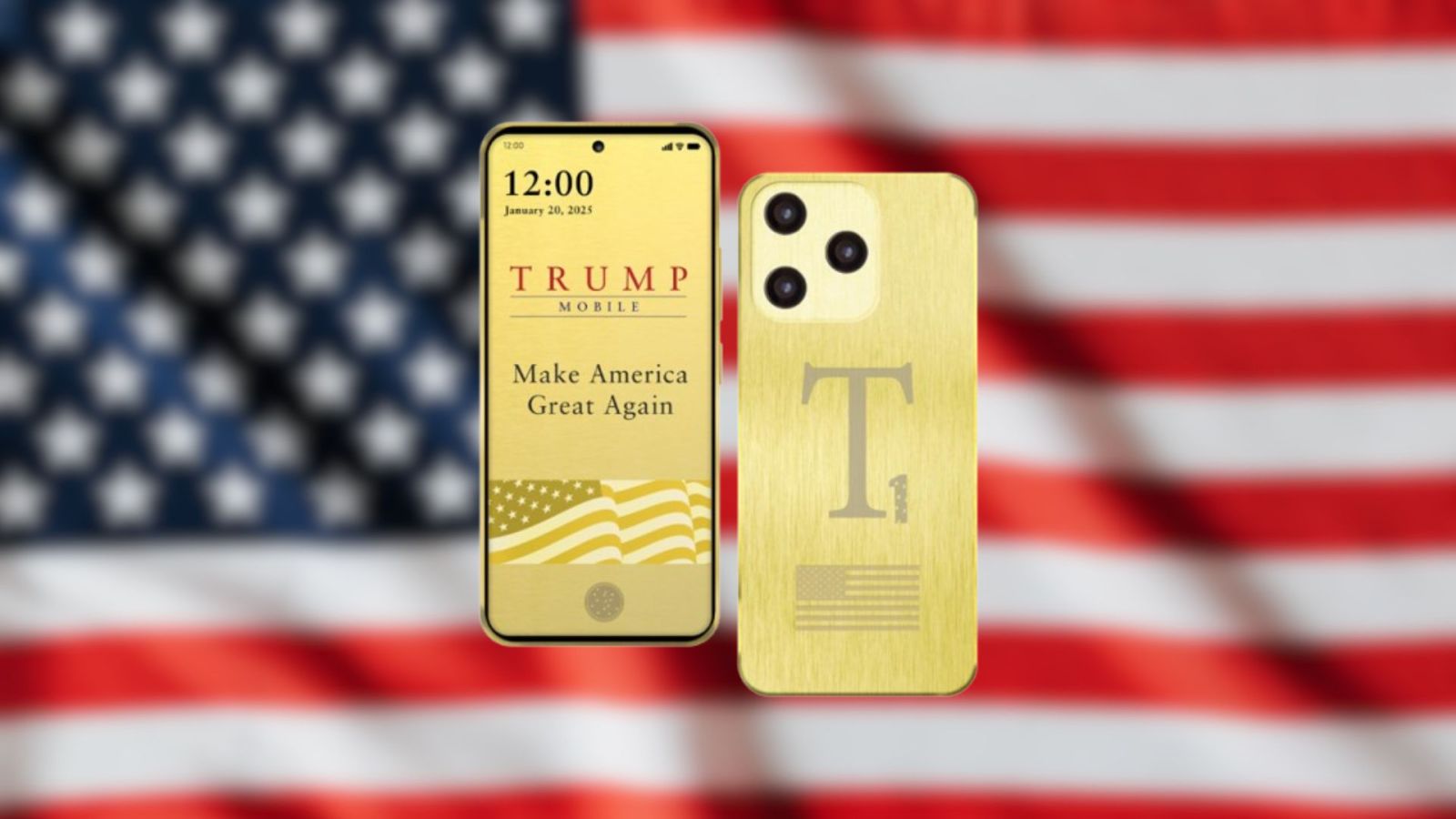 Donald Trump lance le Trump Phone et le forfait Trump Mobile - Numerama