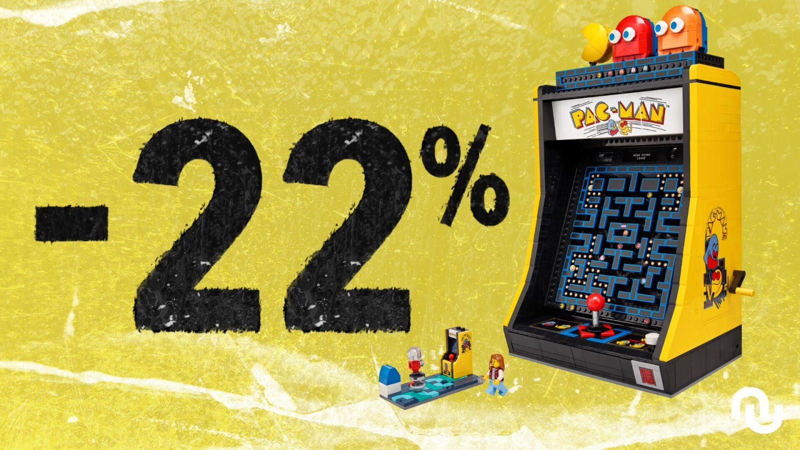 Cette borne d'arcade Lego à monter soi-même est à un excellent prix ...